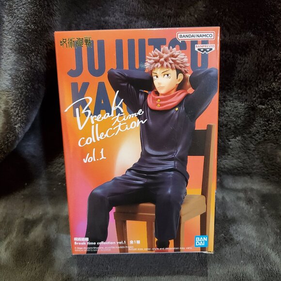 Bandai Namco | Toys | Jujutsu Kaisen Break Time Collection Vol Yuji Itadori Figure | Poshmark